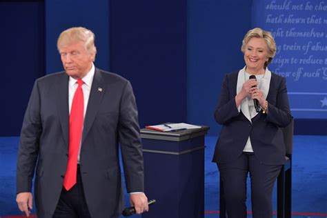 Watch Full Debate Donald Trump Threatens To Throw Hillary Clinton In