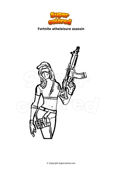 Dibujo Para Colorear Fortnite Backbone