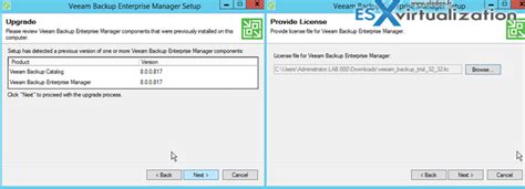 how to upgrade to veeam backup and replication v9 esx virtualization