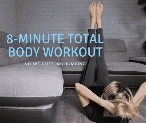 8 Minute Total Body Workout No Weights No Jumping Thumper Massager