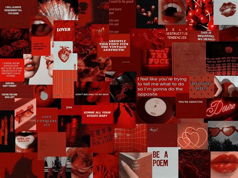 🔥 Download Red Aesthetic Laptop Wallpaper Top By Tonyh71 Aesthetic