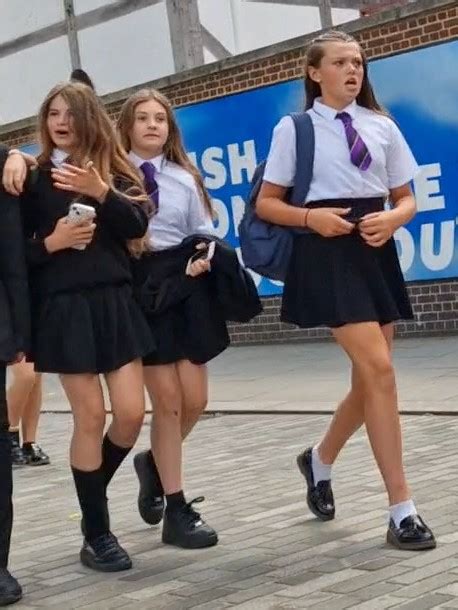 School Trip To London Candid 06  Imgsrc Ru
