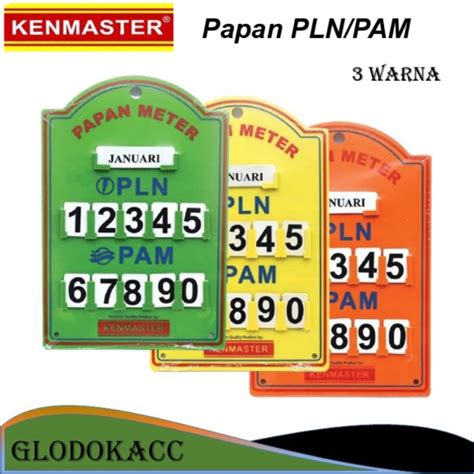 Jual Dijual Papan Pln Kenmaster Papan Pln Pam Murah Shopee Indonesia