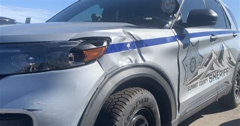 Driver Of Stolen Car Escapes After Ramming Patrol Car Driving Wrong