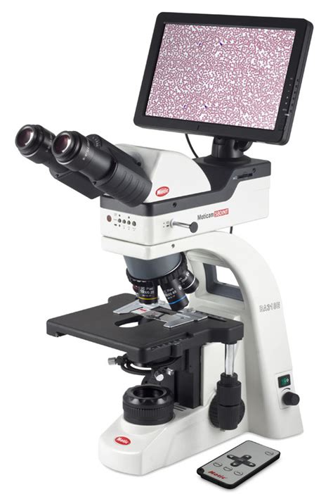 Motic Ba310 Upright Trinocular Microscope 1100100402442 Microscopy And