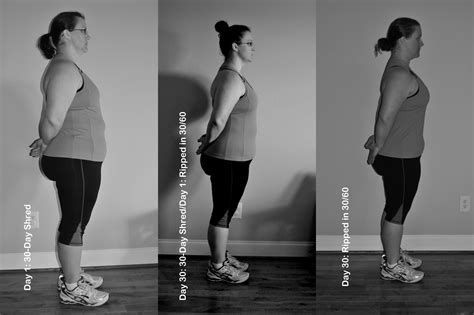 Ripped In 30 60 30 Day Results Ripped In 30 30 Day Shred Results
