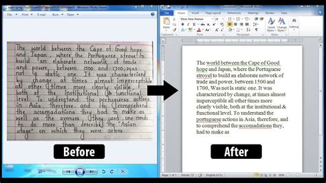 how to convert handwriting image to text in microsoft word tutorial