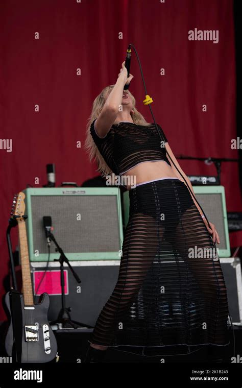 British Alternative Rock Band Wolf Alice Performing At The Tempelhof