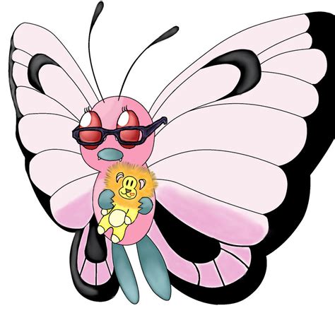 Beauteous Pink Butterfree By Yoshigamergirl On Deviantart
