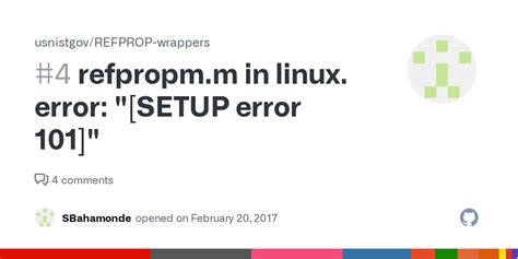 refpropm m in linux error [setup error 101] · issue 4 · usnistgov