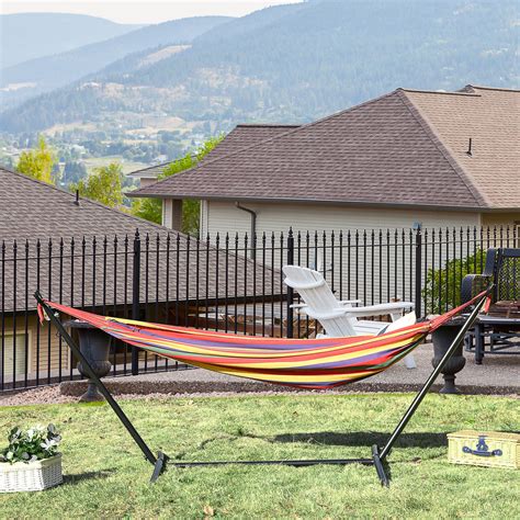 Arlmont And Co Rives Classic Hammock Chair With Stand And Reviews Wayfair