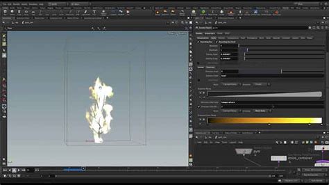 how to create a burning tree with houdini pyro fx