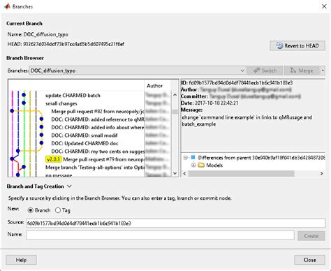 branch and merge files with git matlab and simulink