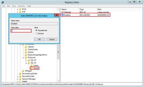 microsoft iis disabling ssl v3 instructions