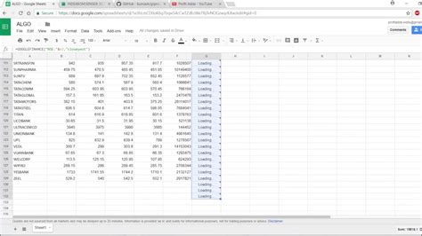 read write and extracting live stocks quotes in excel with the help of