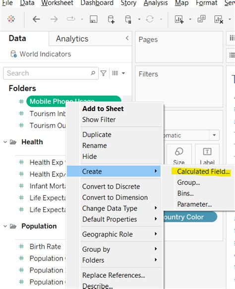 the data school 9 ways to create calculated fields in tableau