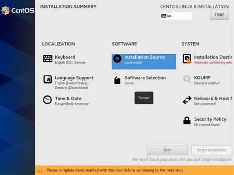 How To Install A Centos 8 Minimal Server