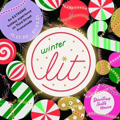 Downtown Santa Monica Winter Lit La — Average Socialite