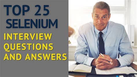 top 25 selenium interview questions and answers in 2024