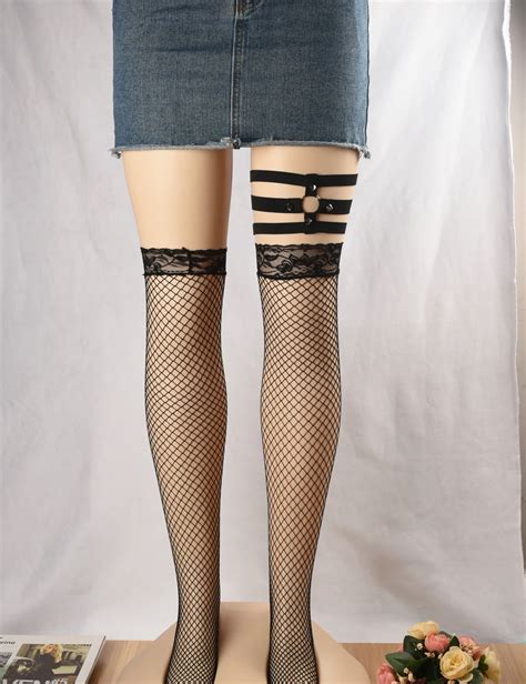 Jlx Harness Womens Sexy Leg Elastic Punk Harness Garter Belt Lingerie