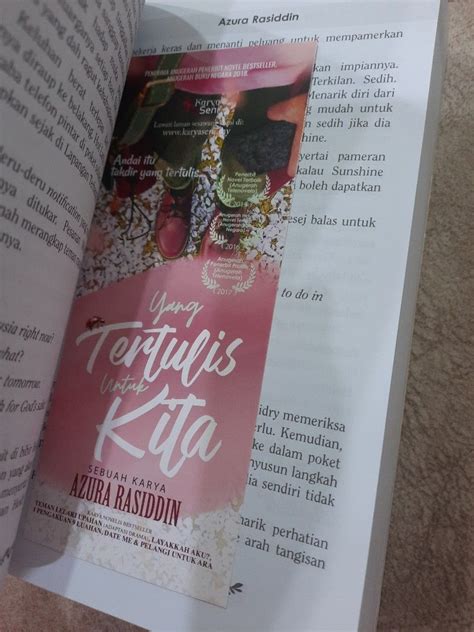 [novel Melayu] Yang Tertulis Untuk Kita By Azura Rasiddin Malay Novel