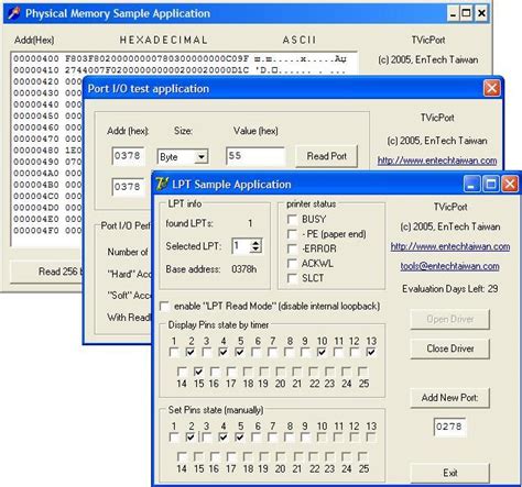 filegets tvicport screenshot tvicport is set of general purpose