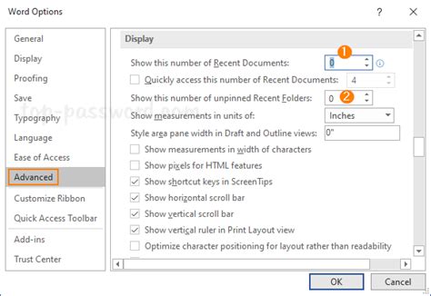 2 methods to clear recent documents in office word 2019 2016