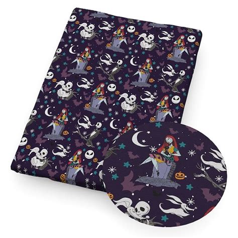 Jack Skellington Fat Quarters Etsy