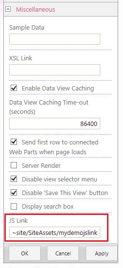 sharepoint jslink examples 5 examples enjoysharepoint
