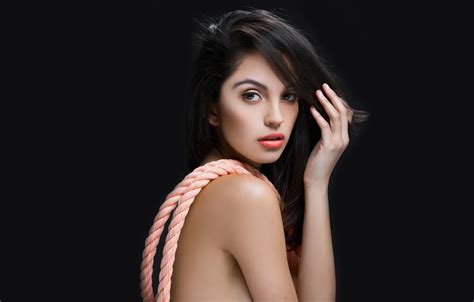 Wallpaper Girl Sexy Eyes Smile Beautiful Figure Model Pretty For
