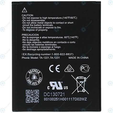 Nokia 1 3 Ta 1205 Ta 1216 Battery Wt130 3000mah