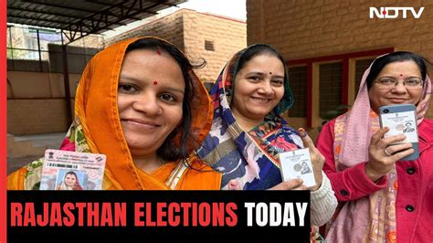 Rajasthan Assembly Elections 2023 Rajasthan Votes Today In High Stakes