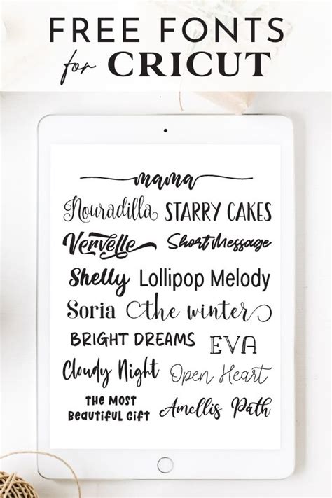Free Cricut Script Fonts Hot Sex Picture