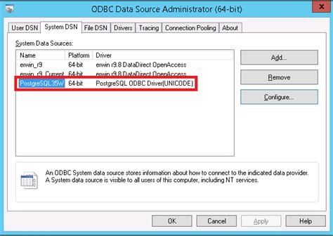 How To Setup Odbc Data Sources For Postgresql Or Other Databases To