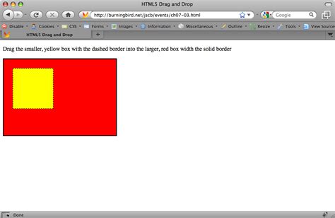 html div event ondrag reference with live example