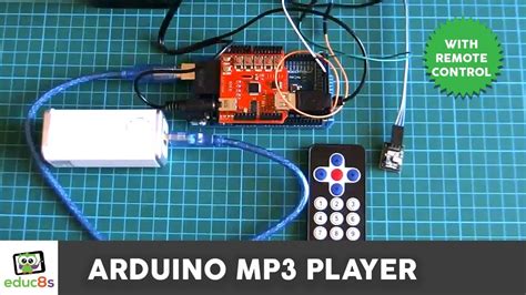 arduino project mp3 player with ir remote control diy