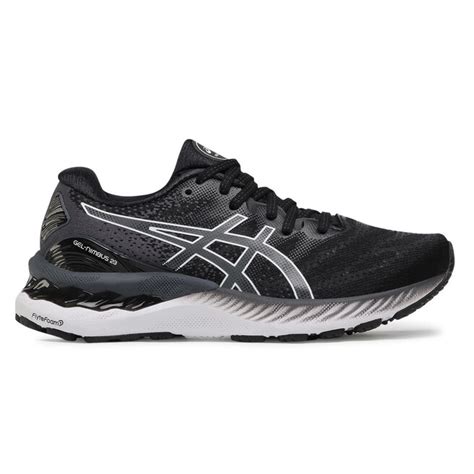 Παπούτσια Asics Gel Nimbus 23 1012a885 Black White 001 Epapoutsia Gr