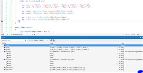 c custom property name on object serialization stack overflow