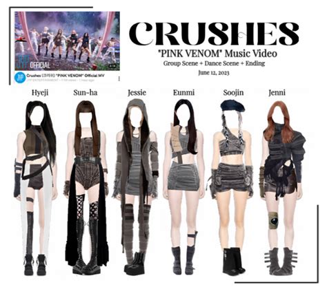 Crushes [크러쉬] ‘pink Venom Music Video Outfit Shoplook