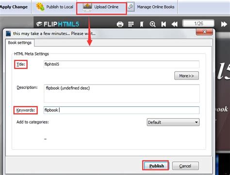 how to hide the fliphtml5 header and not show the embed share and
