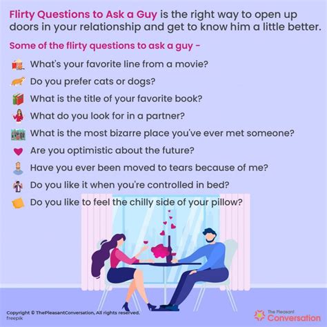 500 Flirty Questions To Ask A Guy The Only List Youll Need