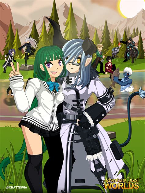 Adventure Quest Worlds Girls