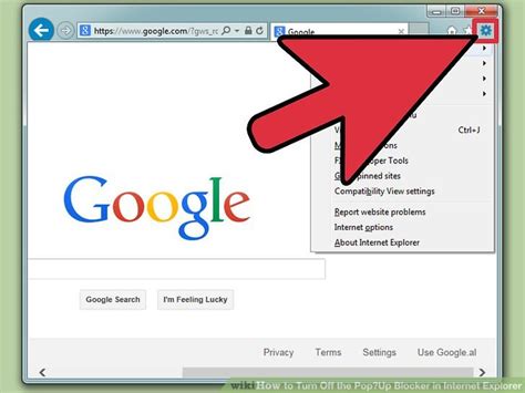 How To Turn Off The Pop‐up Blocker In Internet Explorer 6 Steps