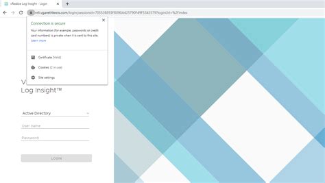 vgarethlewis replace ssl certificates on vmware vrealize log insight