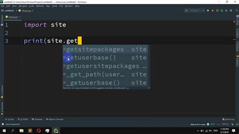 how to find the location of python site packages directory youtube