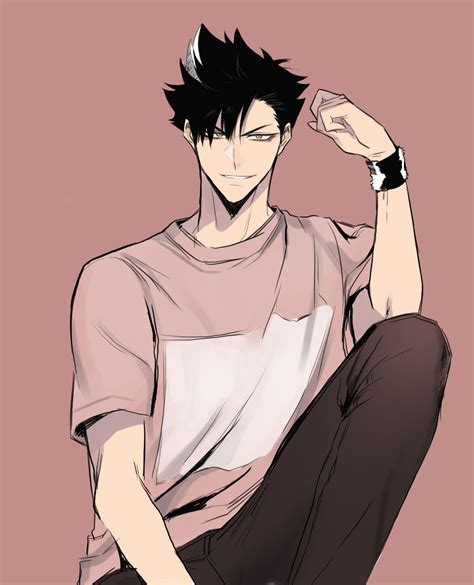 수쟁 On Twitter Kuroo Tetsurou Kuroo Haikyuu Kuroo