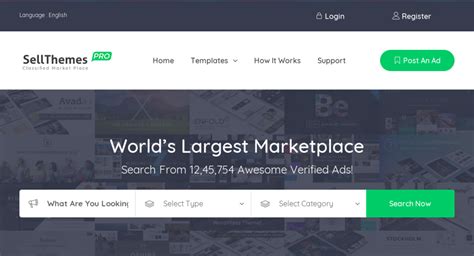 — website listed on flippa buy and sell website templates