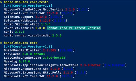 dotnet outdated helps you keep your projects up to date scott
