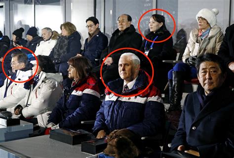 Kim Jong Uns Sister Greets South Korea President At Winter Olympics