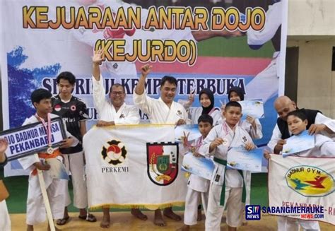 Atlet Kempo Perkemi Pekanbaru Sukses Raih 5 Medali Dalam Kejuaraan